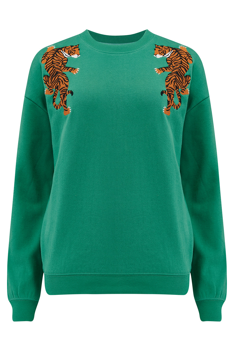 Noah Sweatshirt - Green, Climbing Tigers – Sugarhill Brighton